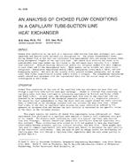 3036 - An Analysis of Choked Flow Conditions in a Capillary Tube ...